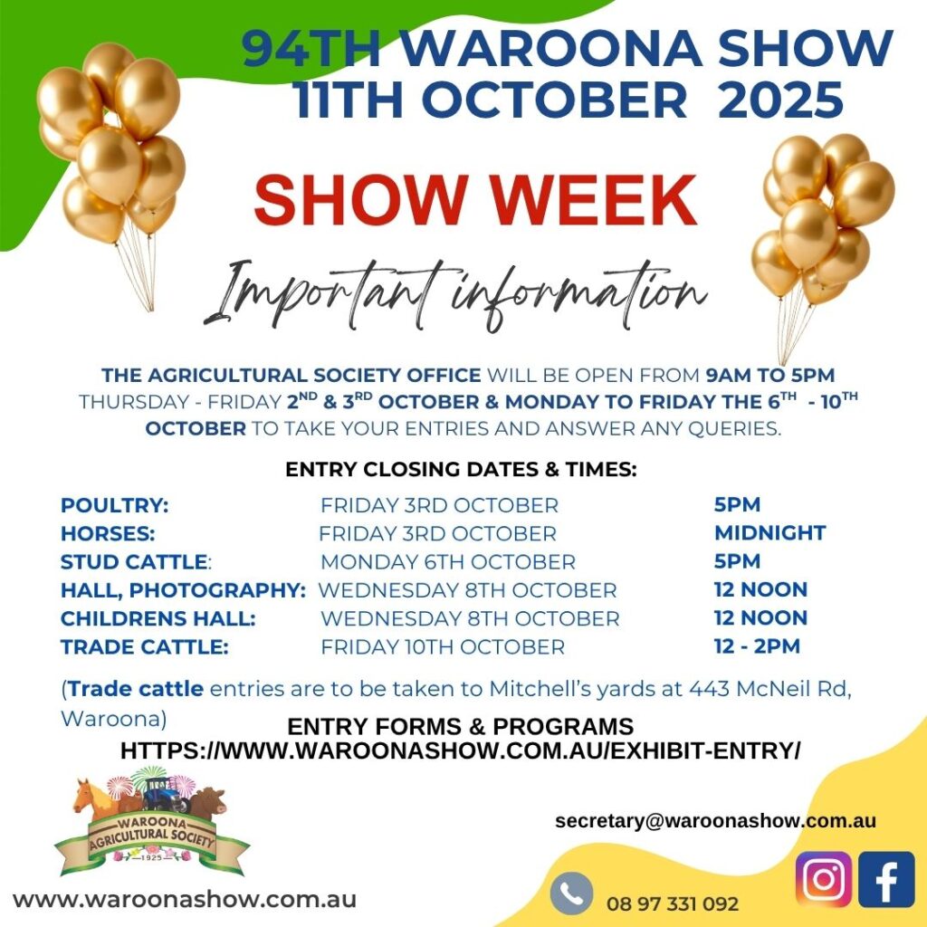 Waroona Show